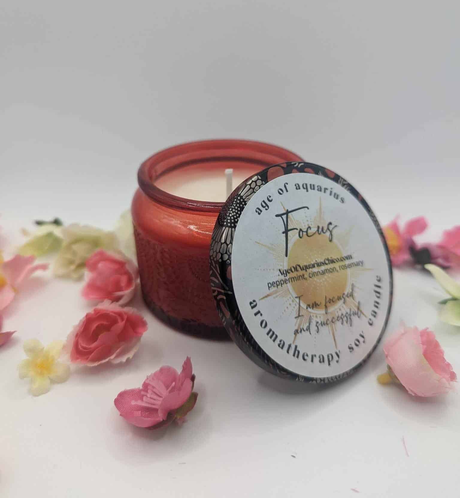 Focus Aromatherapy Candle - Age of Aquarius